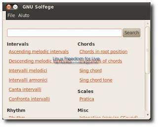 GNU Solfege Esercizi per l'Educazione dell'Orecchio Musicale 3.16.3 - Linux Freedom